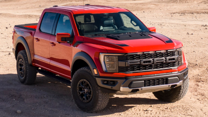 Ford Raptor 2022 Red